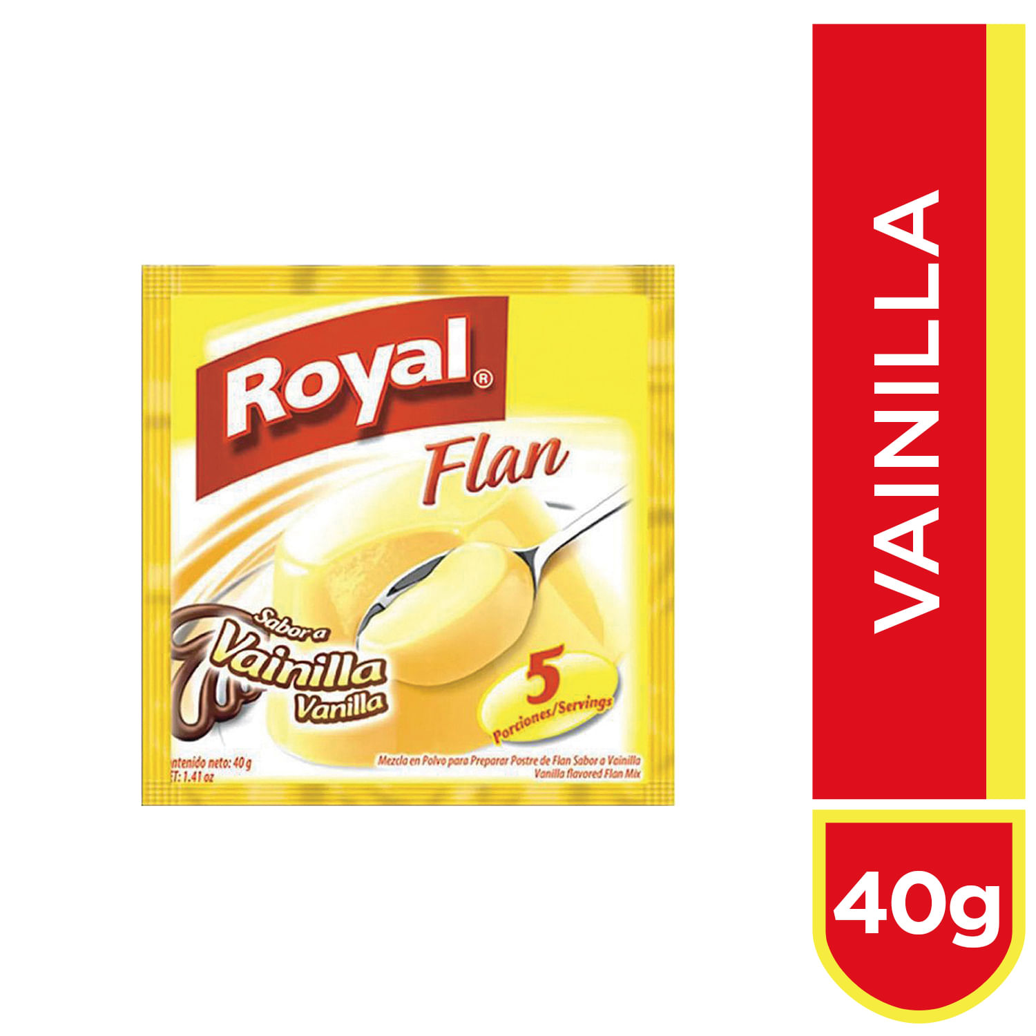 Royal Flan Vainilla 40g - Tienda Mondelez