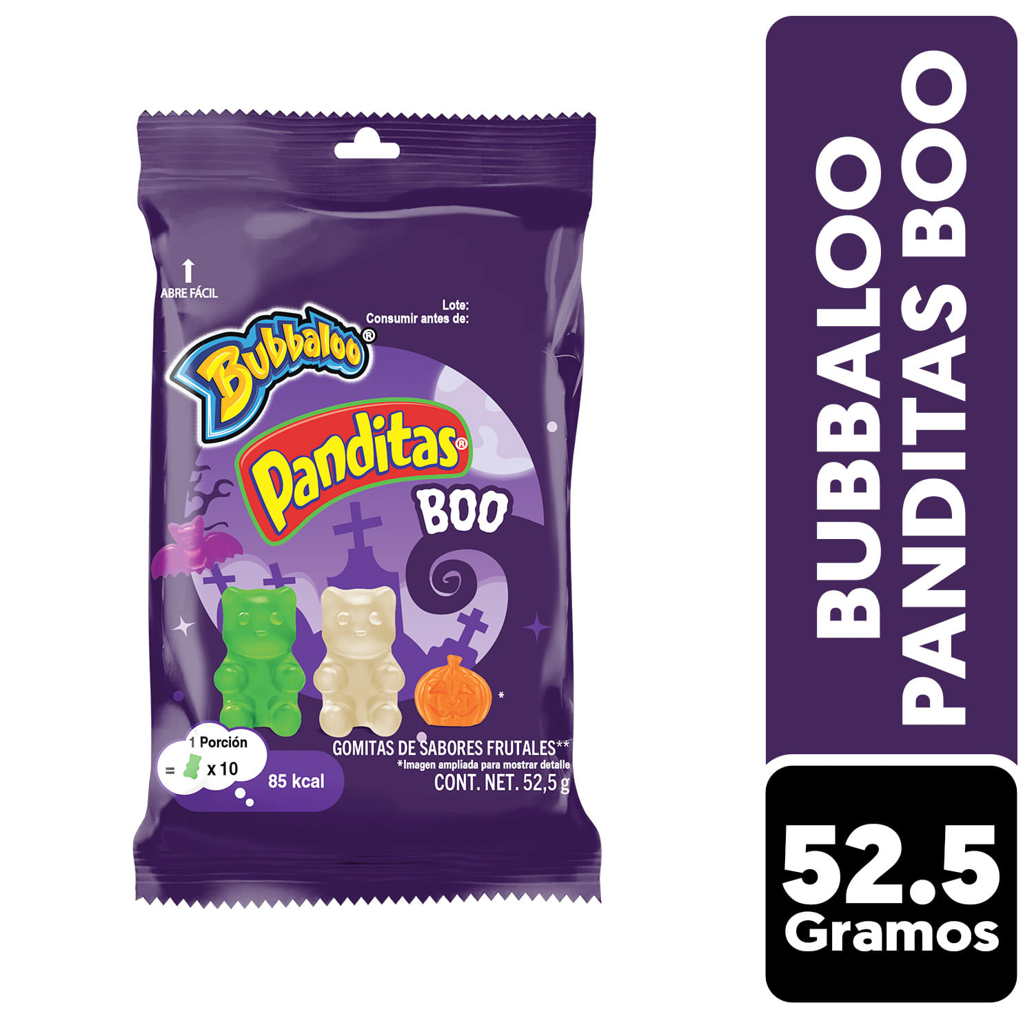 Ricolino Gomitas Panditas Boo 52.5g - Tienda Mondelez